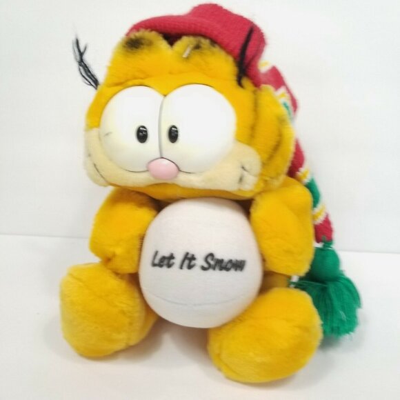 Dakin | Toys | Garfield Orange Cat Plush Stuffed Animal Vintage Hand ...